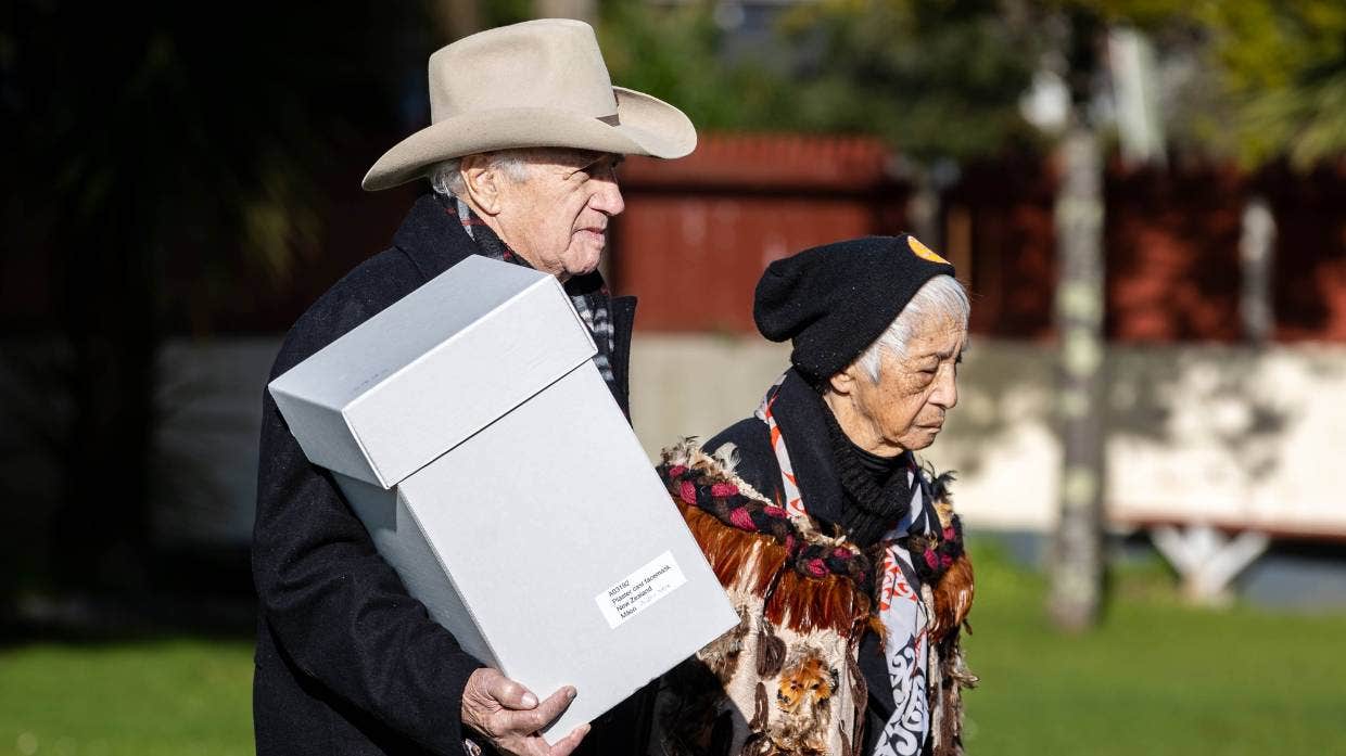 A taonga comes home: Life mask of Ngāti Toa tupuna returns to Porirua ...