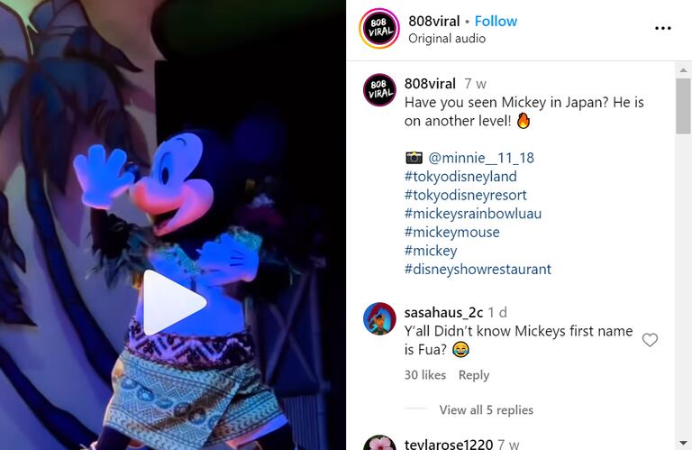 Mickey Mouse performs Samoan Slap Dance – Te Ao Māori News