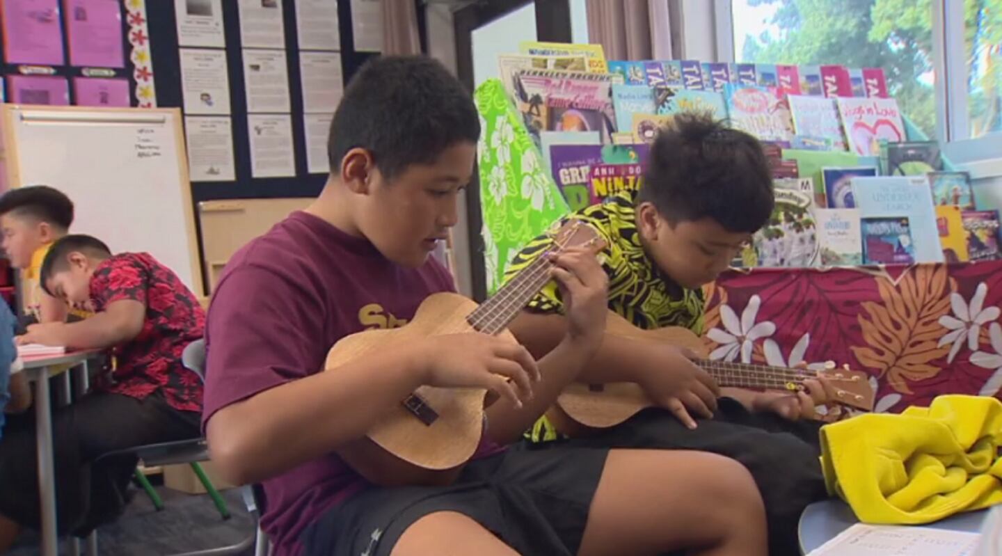 Graduate back in school community, promoting Gagana Samoa – Te Ao Māori ...